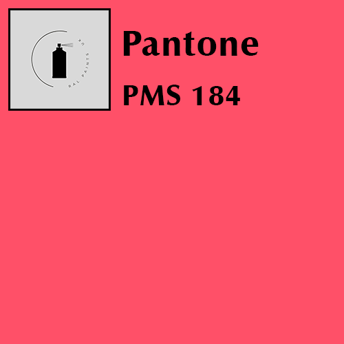 Pantone PMS 184 - Spray Paints Shop