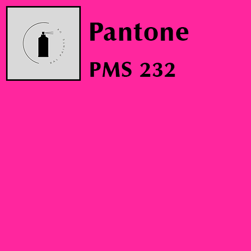 Pantone PMS 232 - Spray Paints Shop