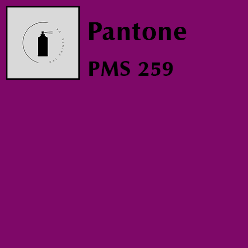 Pantone PMS 259 - Spray Paints Shop