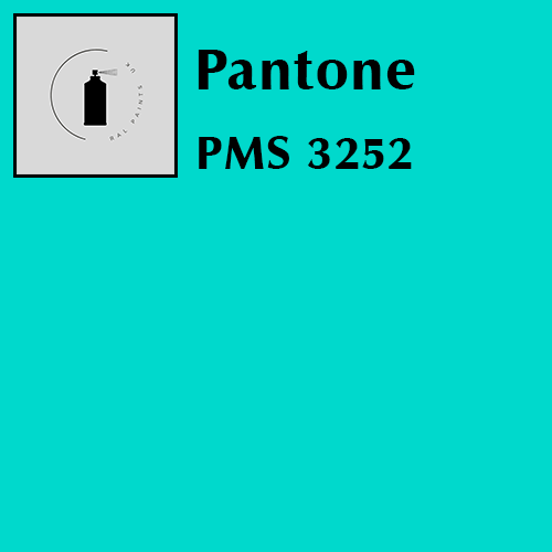 Pantone PMS 3252 - Spray Paints Shop