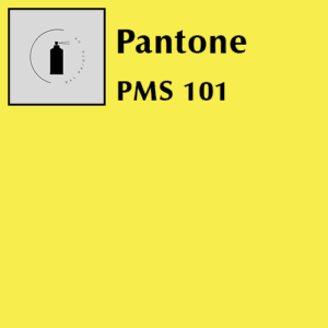 Pantone PMS 101 - Spray Paints Shop