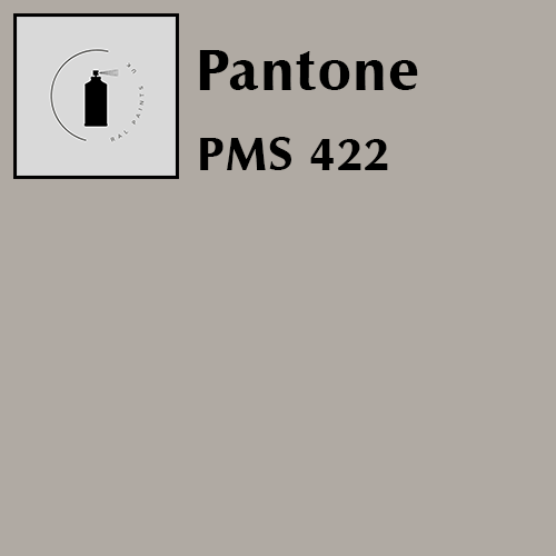 Pantone PMS 422 - Spray Paints Shop